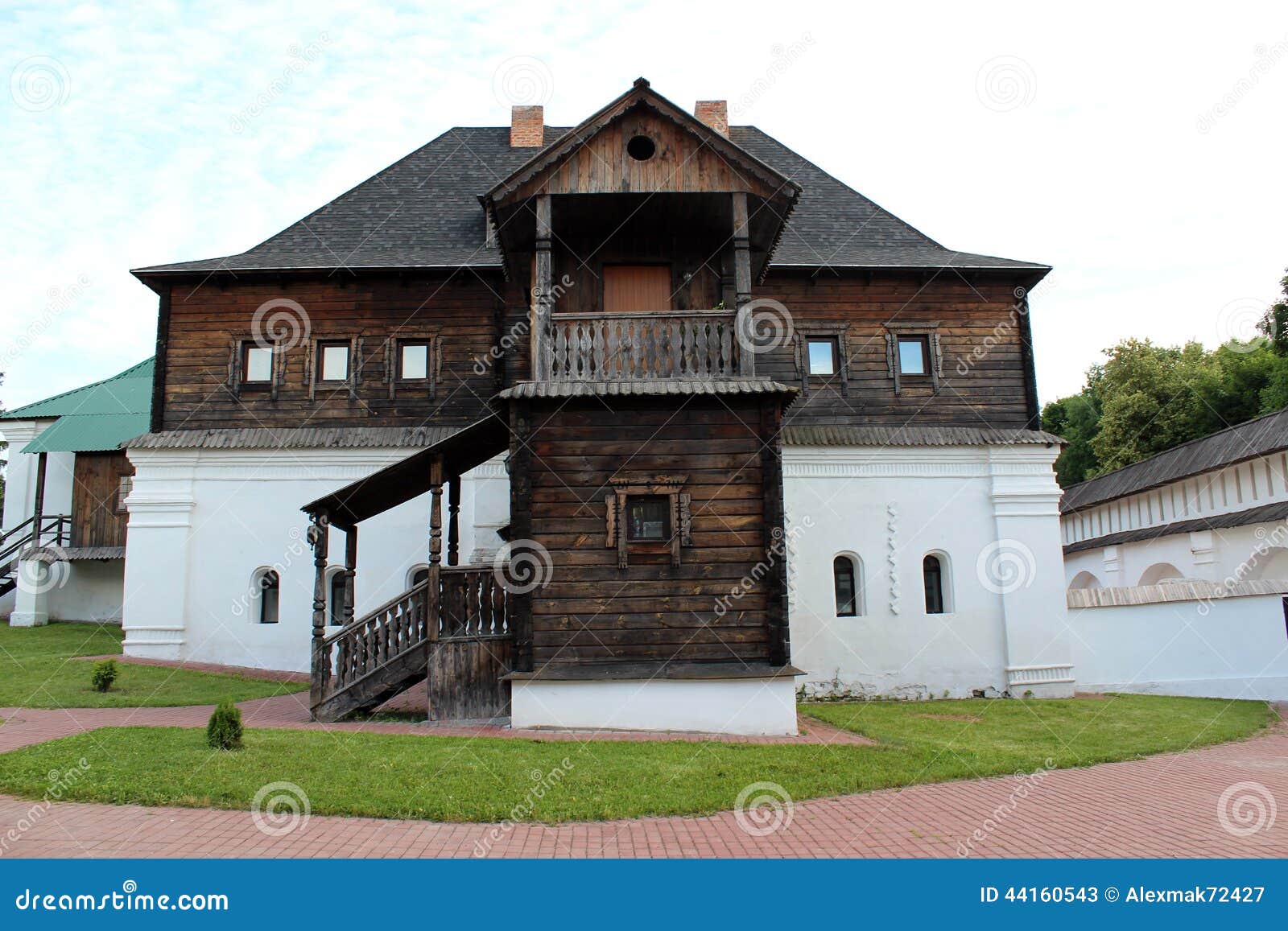 Architecture of Old Slavonic Building Stock Image - Image of outdoor ...