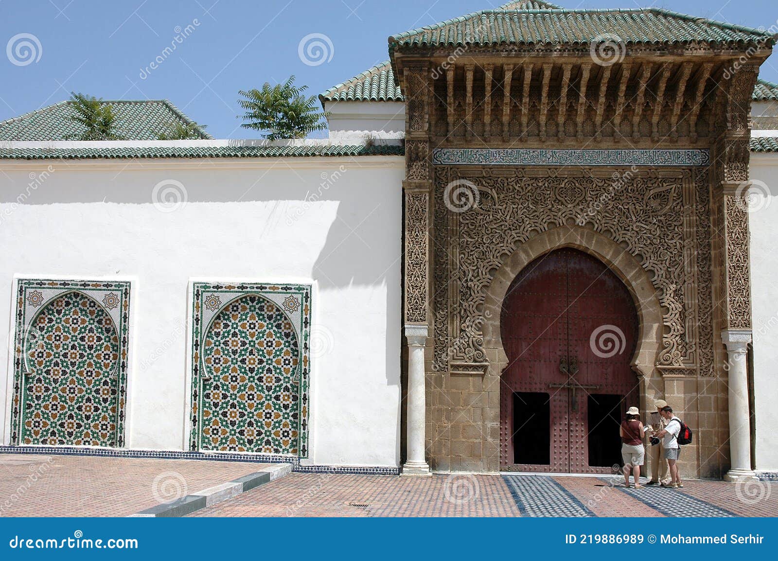 Architecture of the Old Town of Meknes Stock Image - Image of antique ...