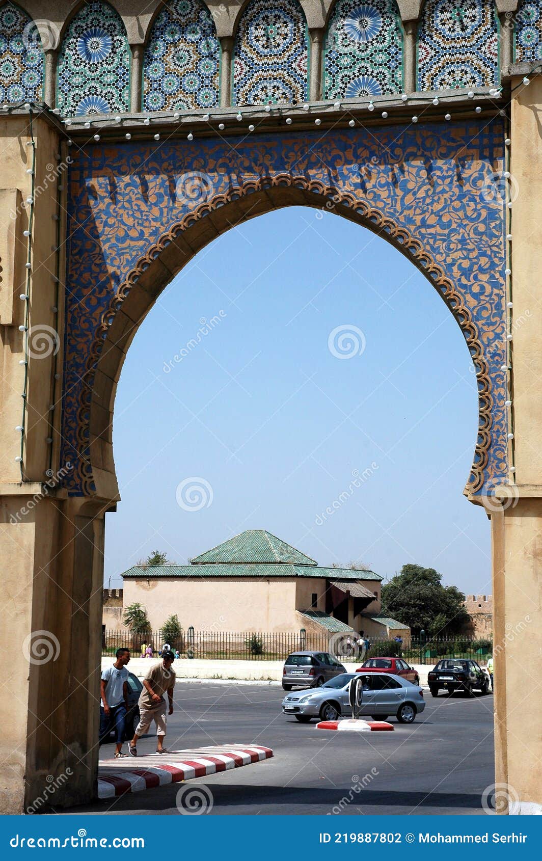 Architecture of the Old Town of Meknes Editorial Photography - Image of ...