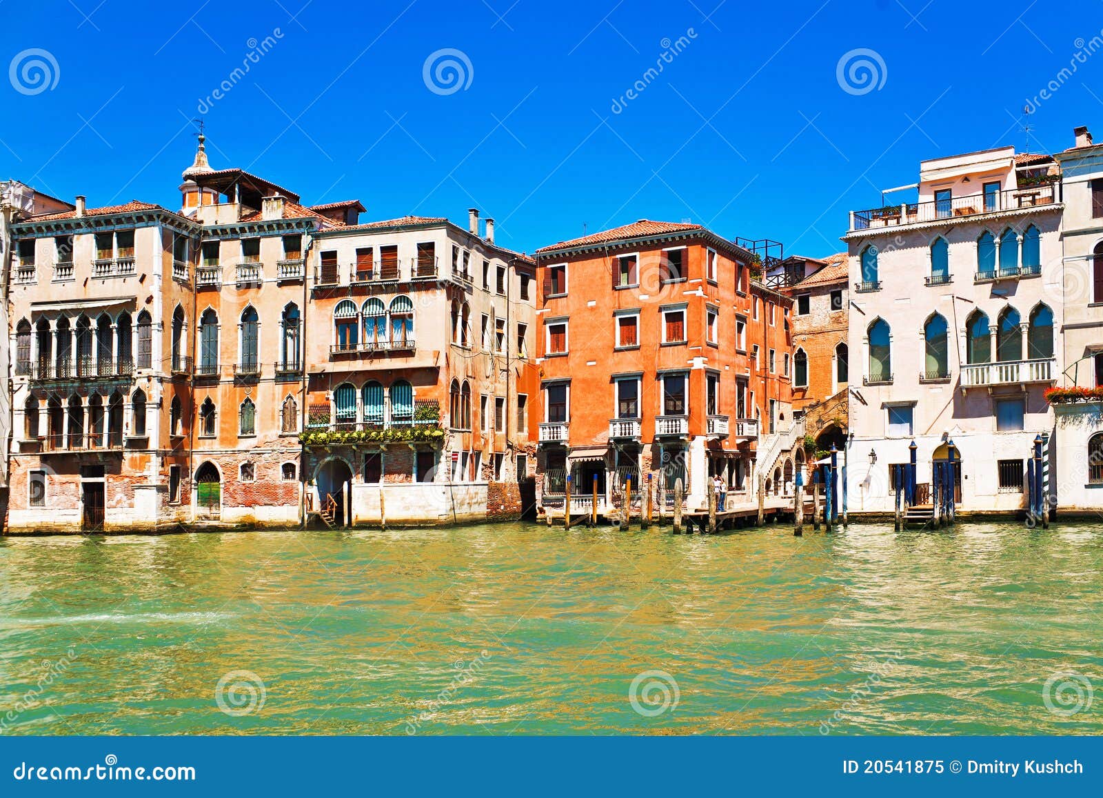 The Architecture of the Old Venice Stock Image - Image of city ...