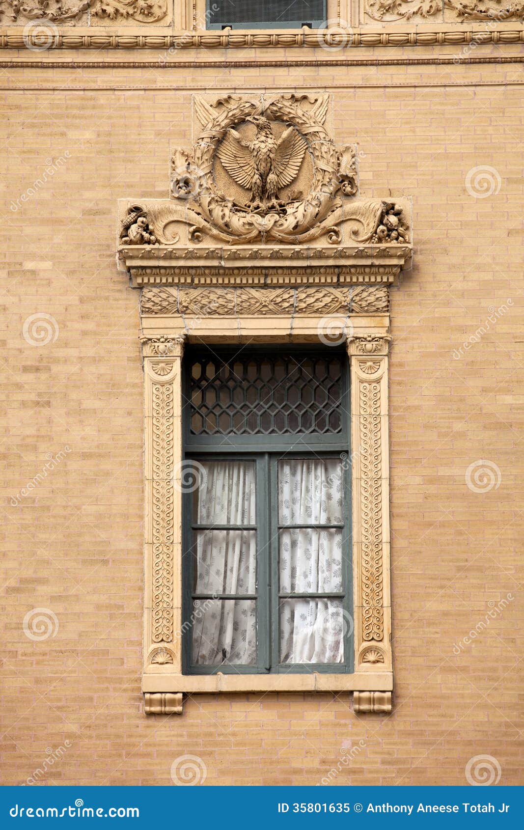 Architecture: Ornate Window Stock Image - Image of history, structure ...