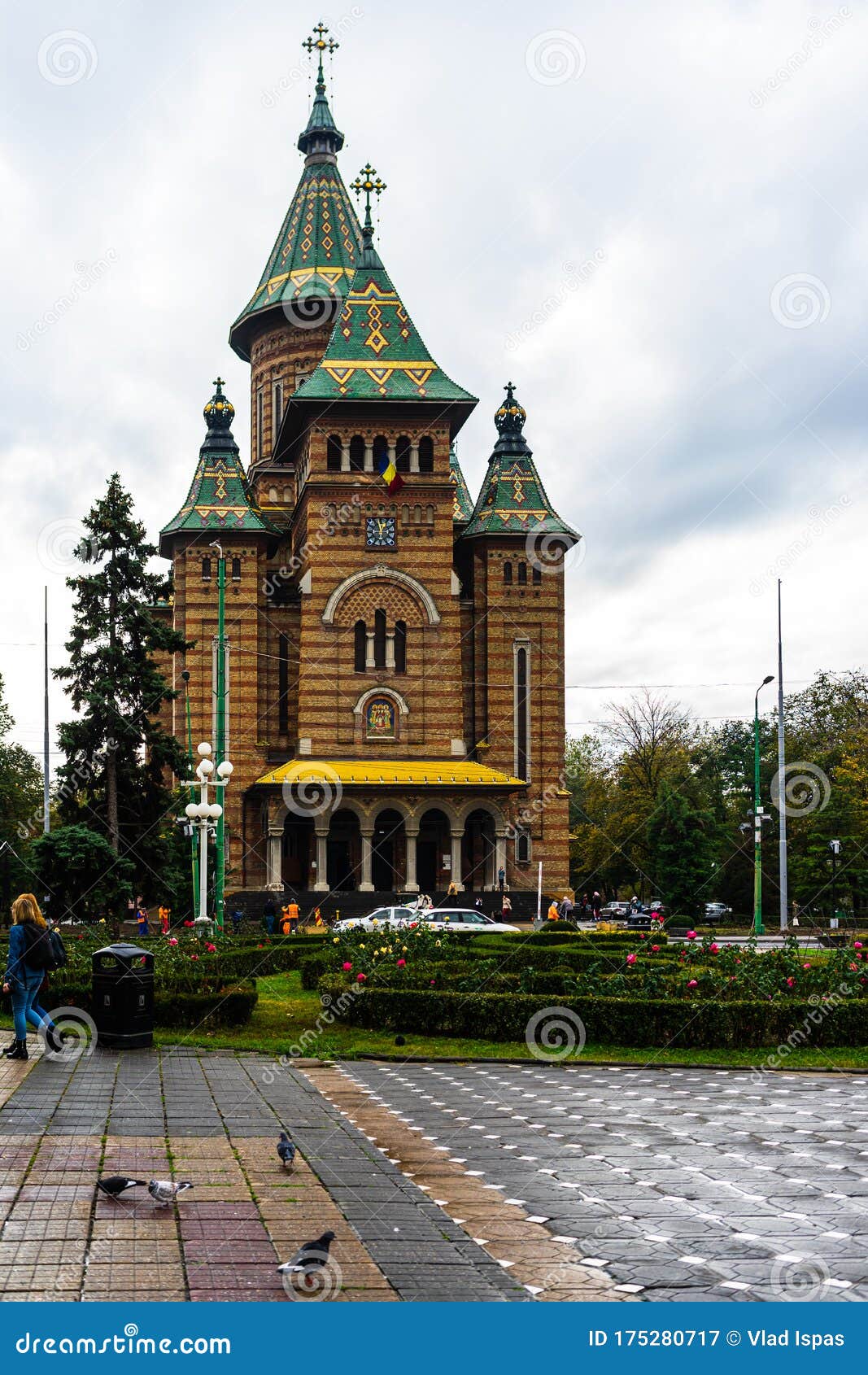 Architecture of Orthodox Metropolitan Cathedral in Downtown of ...