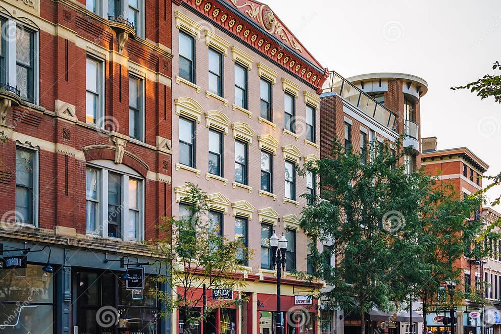 Architecture in Over-the-Rhine, Cincinnati, Ohio Editorial Photography ...