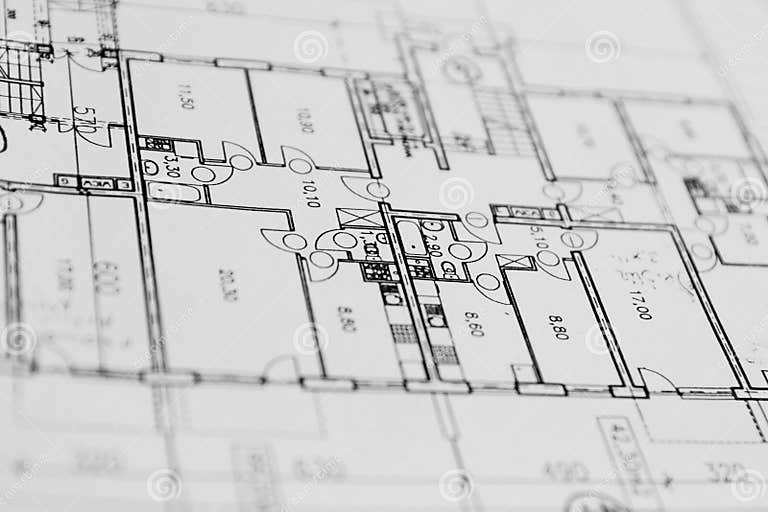 Architecture plan stock photo. Image of architecture - 12954390