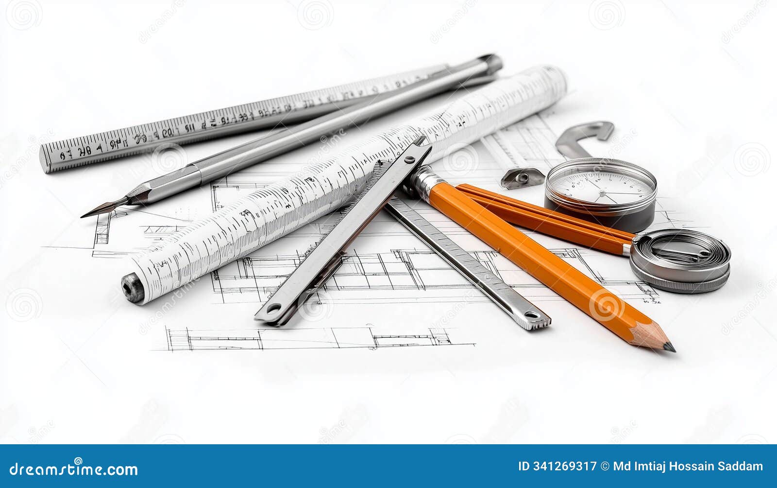 Architecture Plan & Tools. Architecture Plan of Interior & Work Tools ...