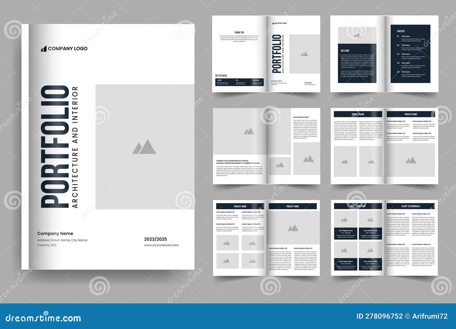 Architecture Portfolio Interior Portfolio Design Portfolio Template ... Architecture Portfolio Interior Portfolio Design Portfolio Template ...