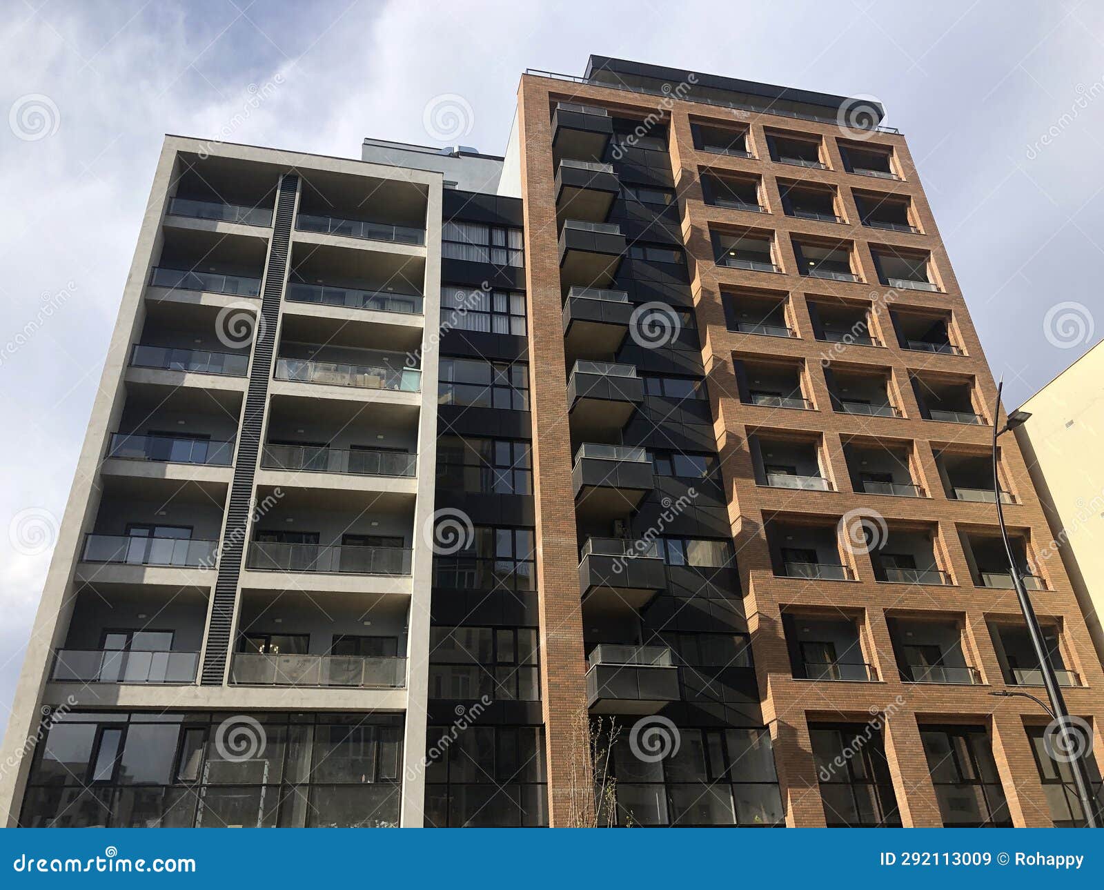 Architecture and Real Estate, Residential Apartment Building, Modern ...