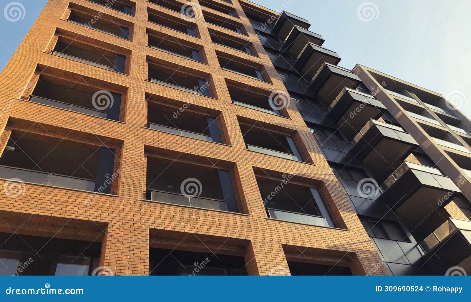 Architecture and Real Estate, Residential Apartment Building, Modern ...