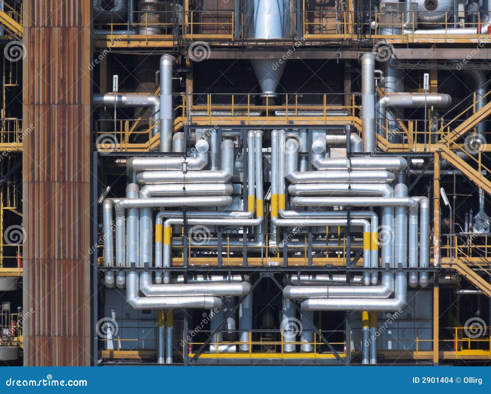 Architecture refinery stock photo. Image of vent, factory - 2901404