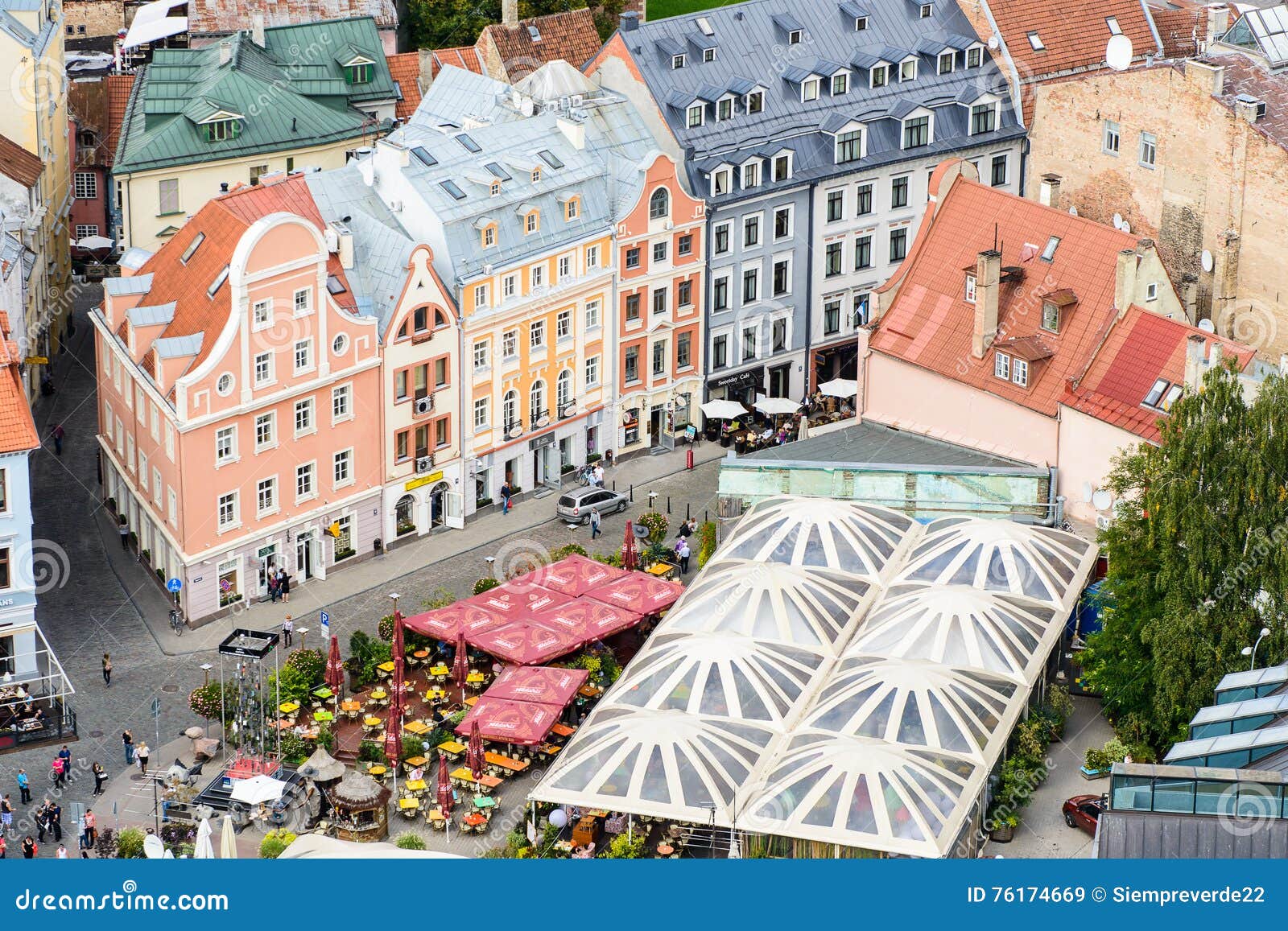 Architecture of Riga, Latvia Editorial Stock Image - Image of riga ...