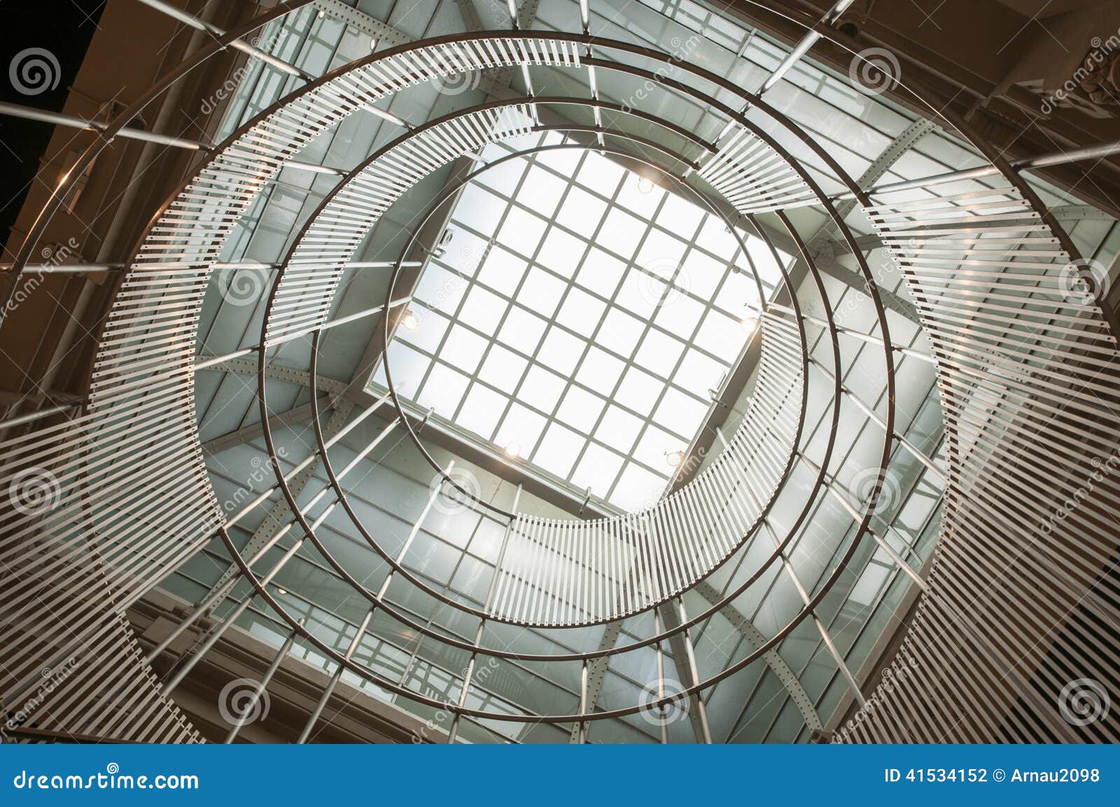 Architecture with Round Window Stock Photo - Image of round, urbano ...