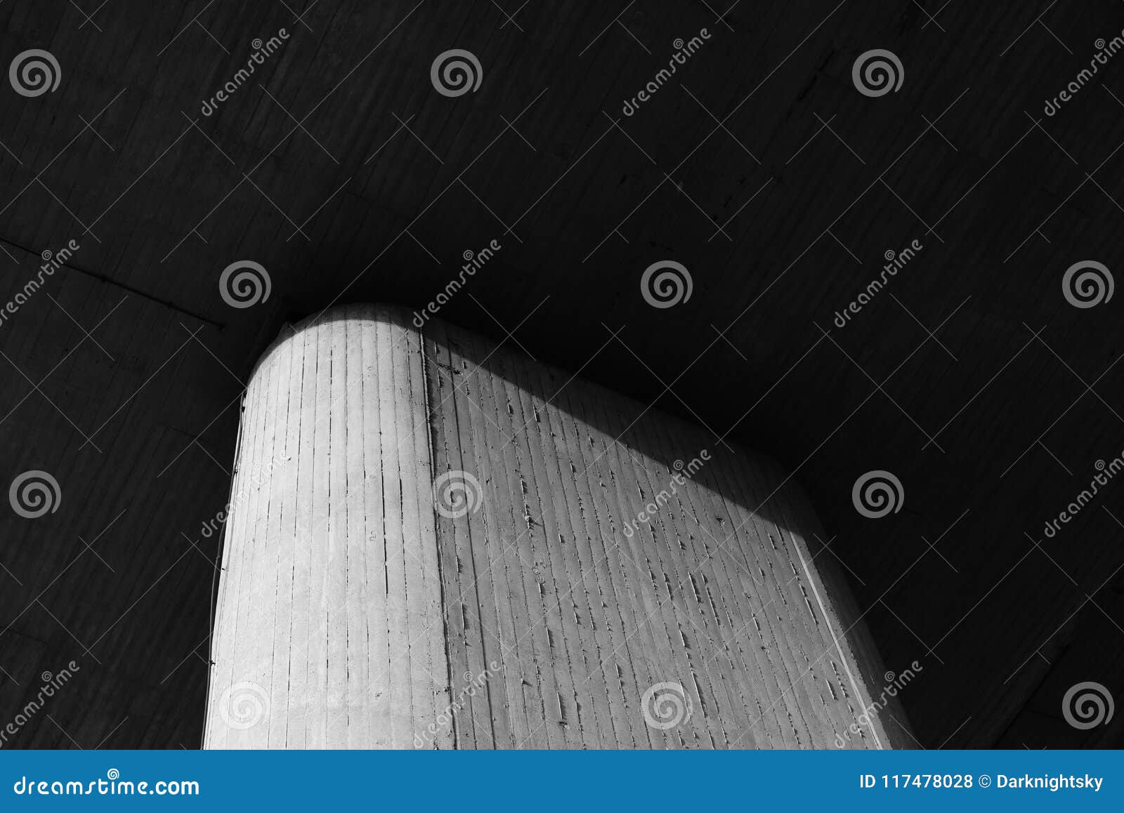 Concrete Bridge Construction Low Angular View Stock Photo - Image of ...