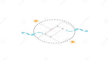 Isometric Architecture Site Analysis Symbol Icon Element Drawing ...
