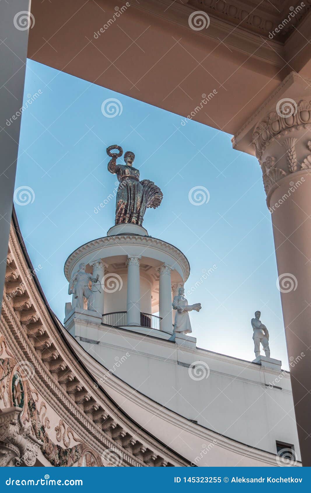Architecture of the Soviet Union. Stock Image - Image of popular, spire ...