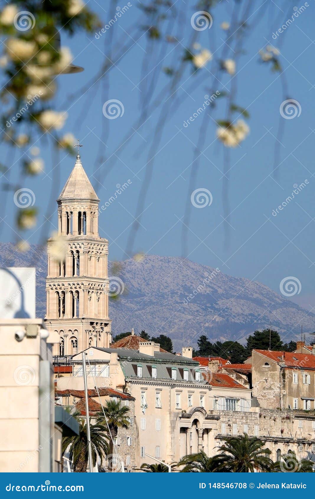Architecture in Split, Croatia Stock Photo - Image of mediterranean ...