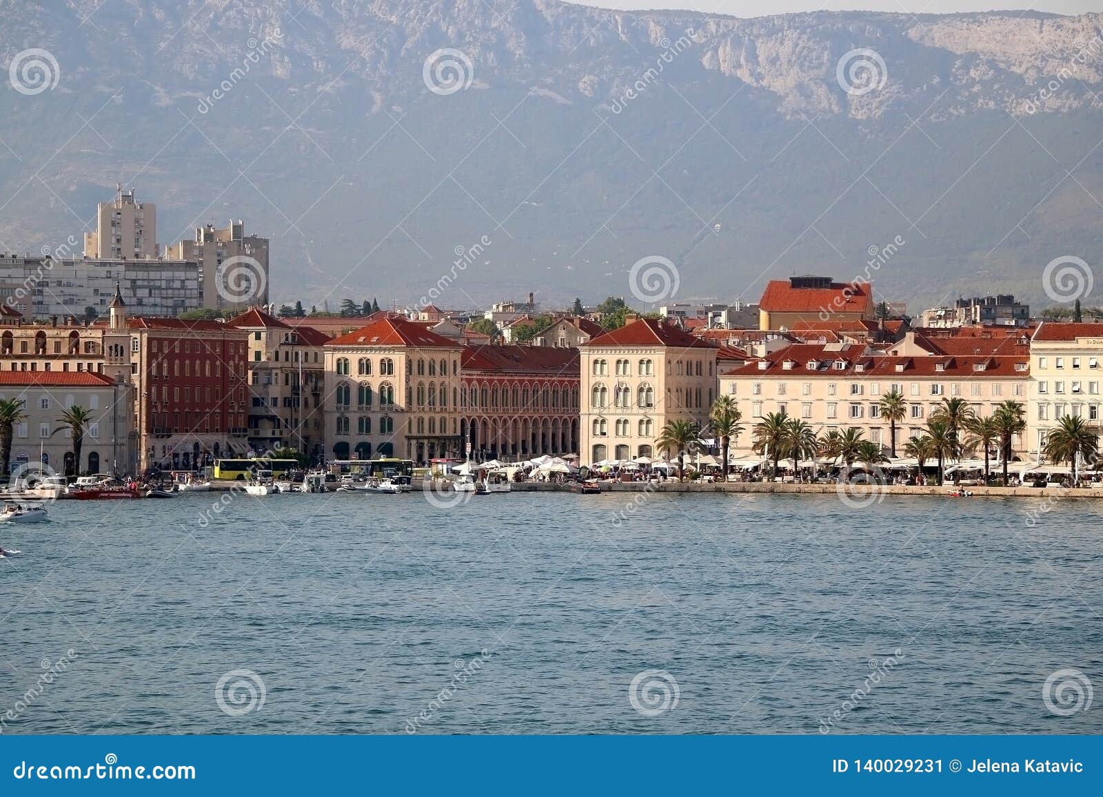 Architecture in Split, Croatia Editorial Photo - Image of dalmatia ...