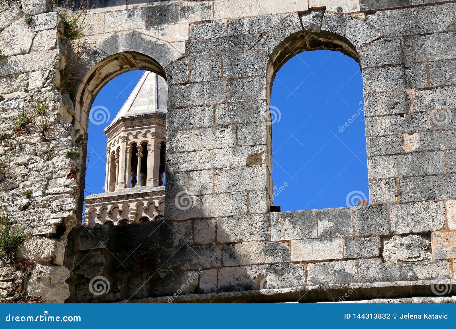 Architecture in Split, Croatia Stock Photo - Image of beautiful ...