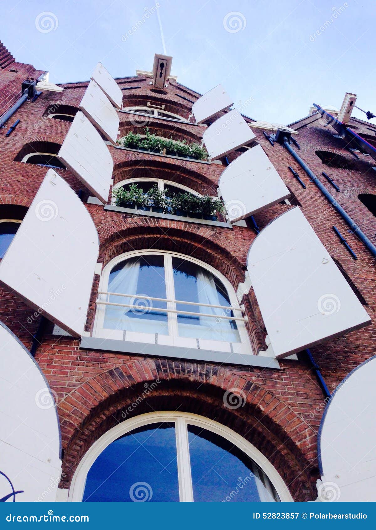 Architecture Style in Amsterdam Netherlands Stock Image - Image of ...