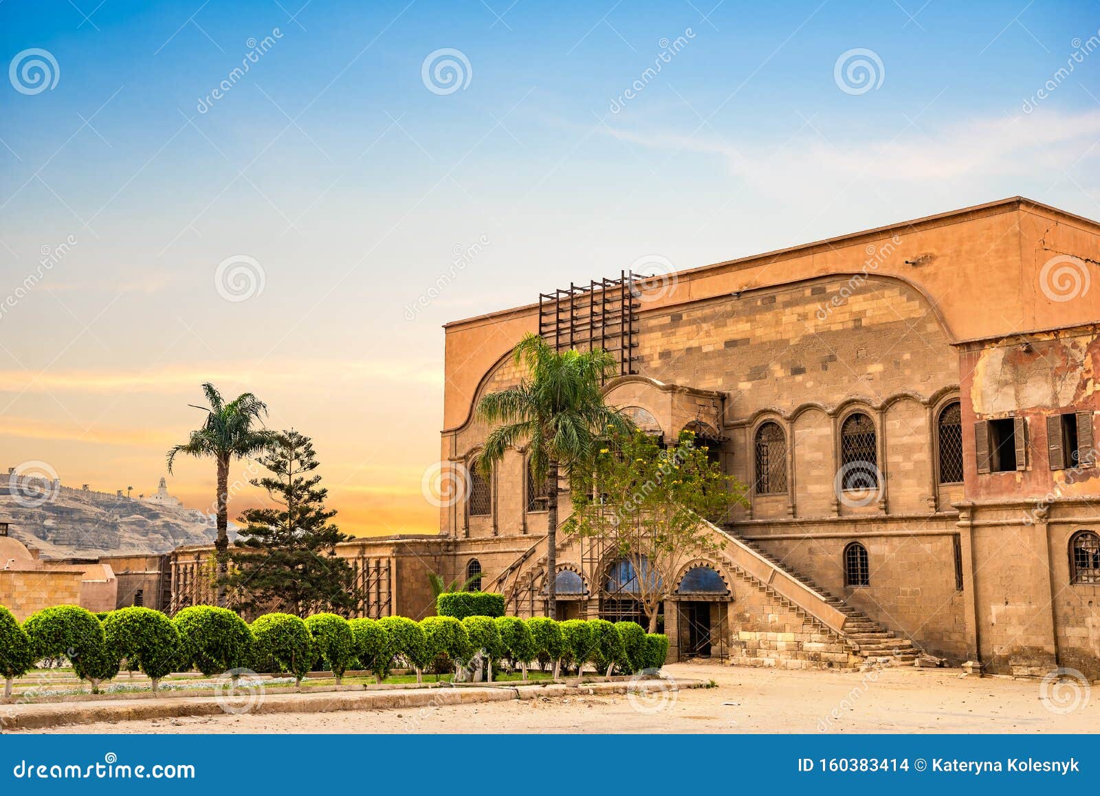Architecture of Cairo Citadel Stock Photo - Image of great, beautiful ...
