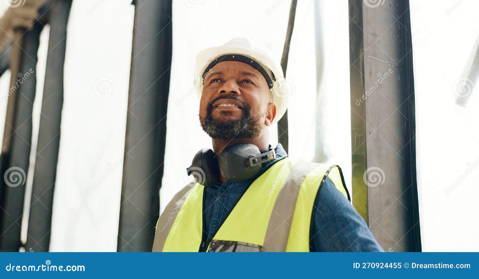 Architecture, Thinking and Construction Site Manager Building a ...