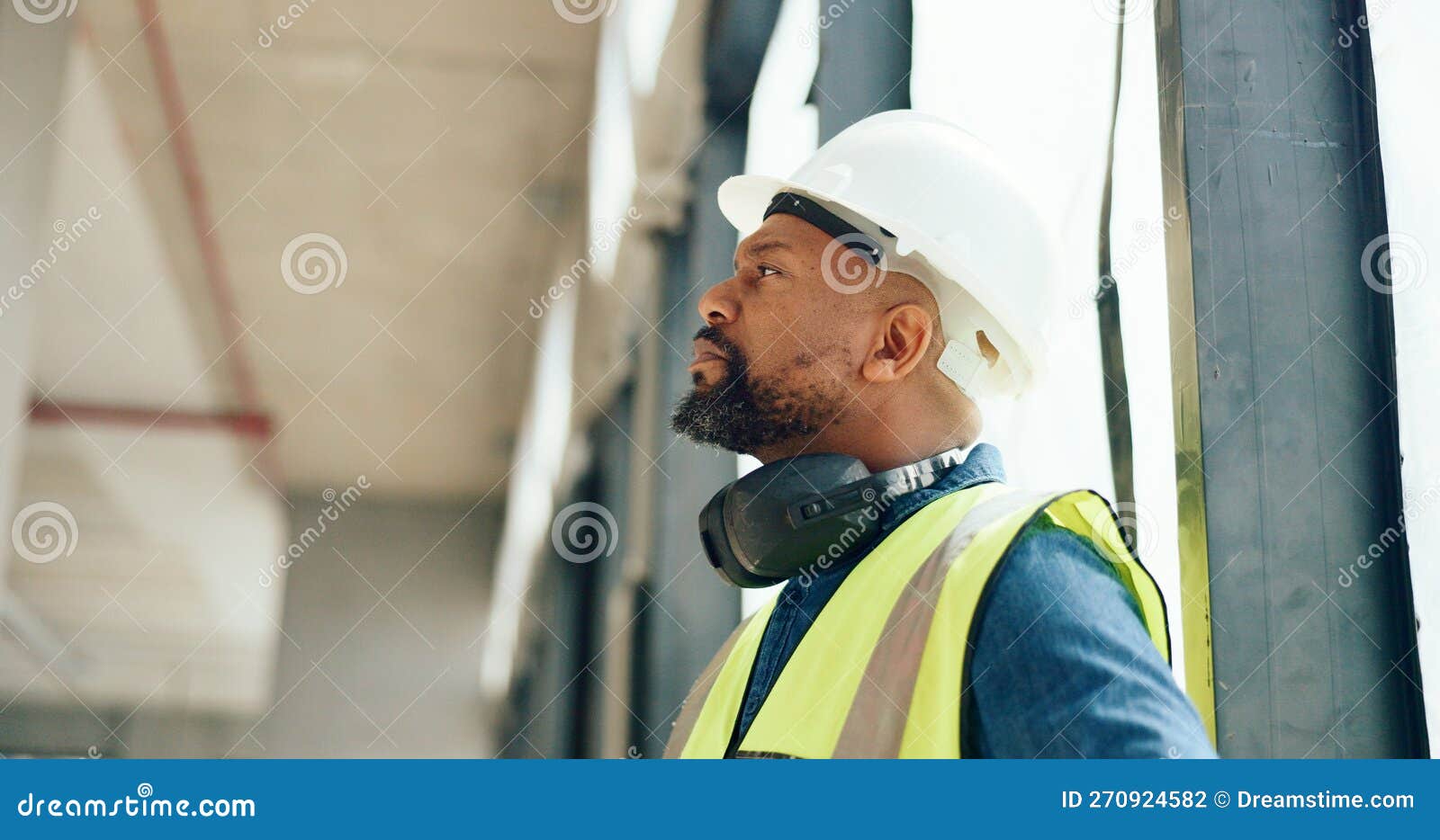 Architecture, Thinking and Construction Site Manager Building a ...