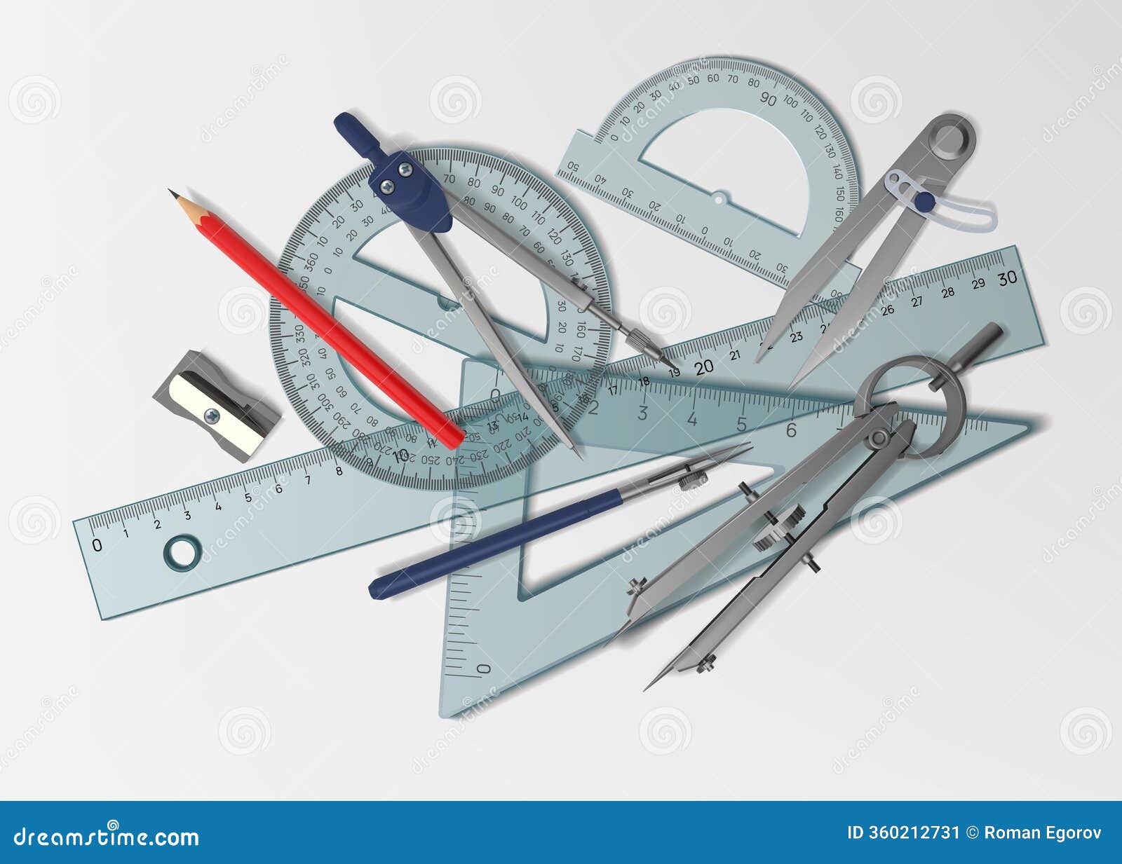 Realistic Math Chalkboard Background Illustration | CartoonDealer.com ...