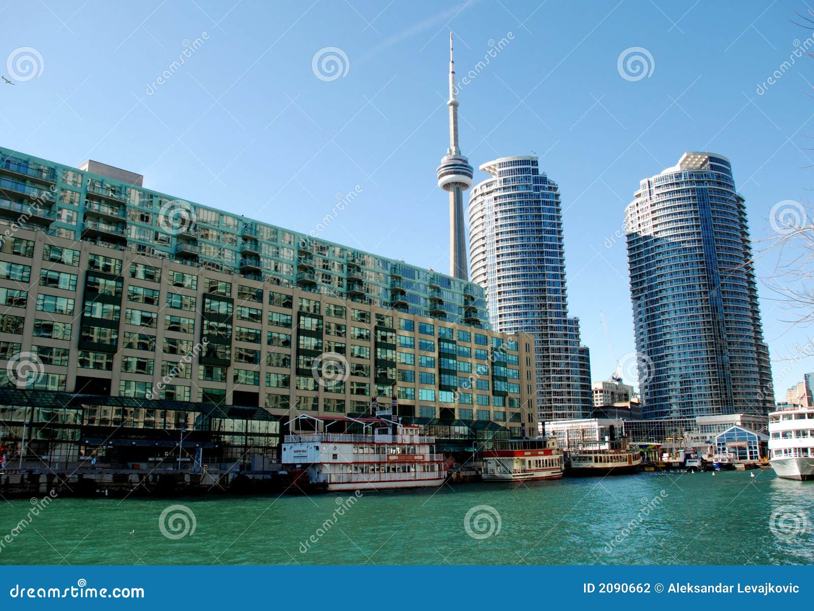Architecture of Toronto stock photo. Image of high, lake - 2090662