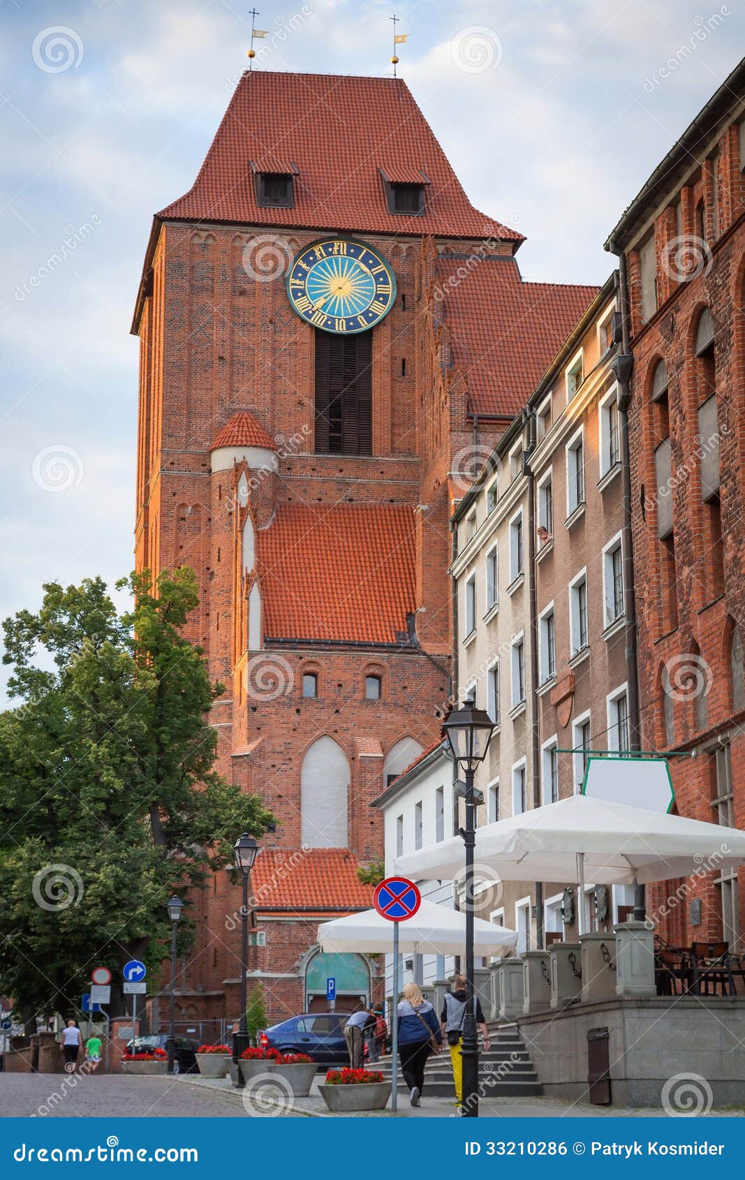 Architecture of Torun Old Town Stock Photo - Image of beautiful ...