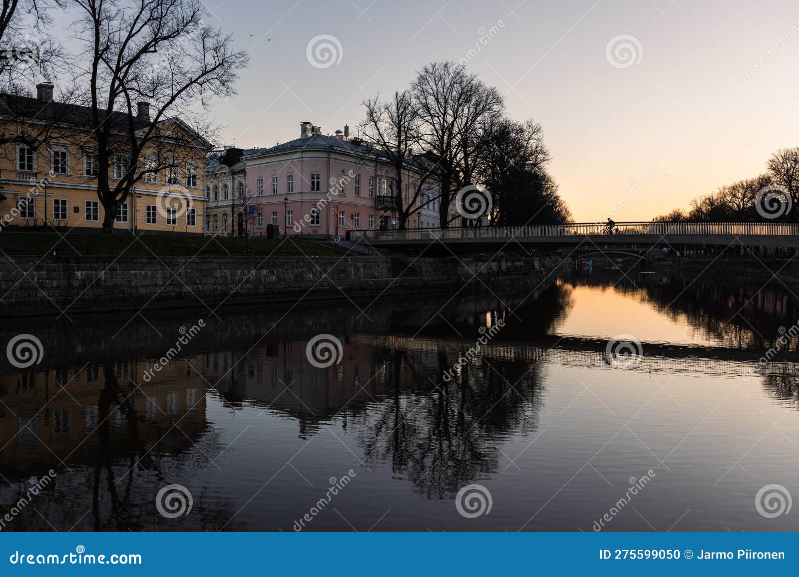 Architecture of the Town of Turku, Finland Stock Photo - Image of ...