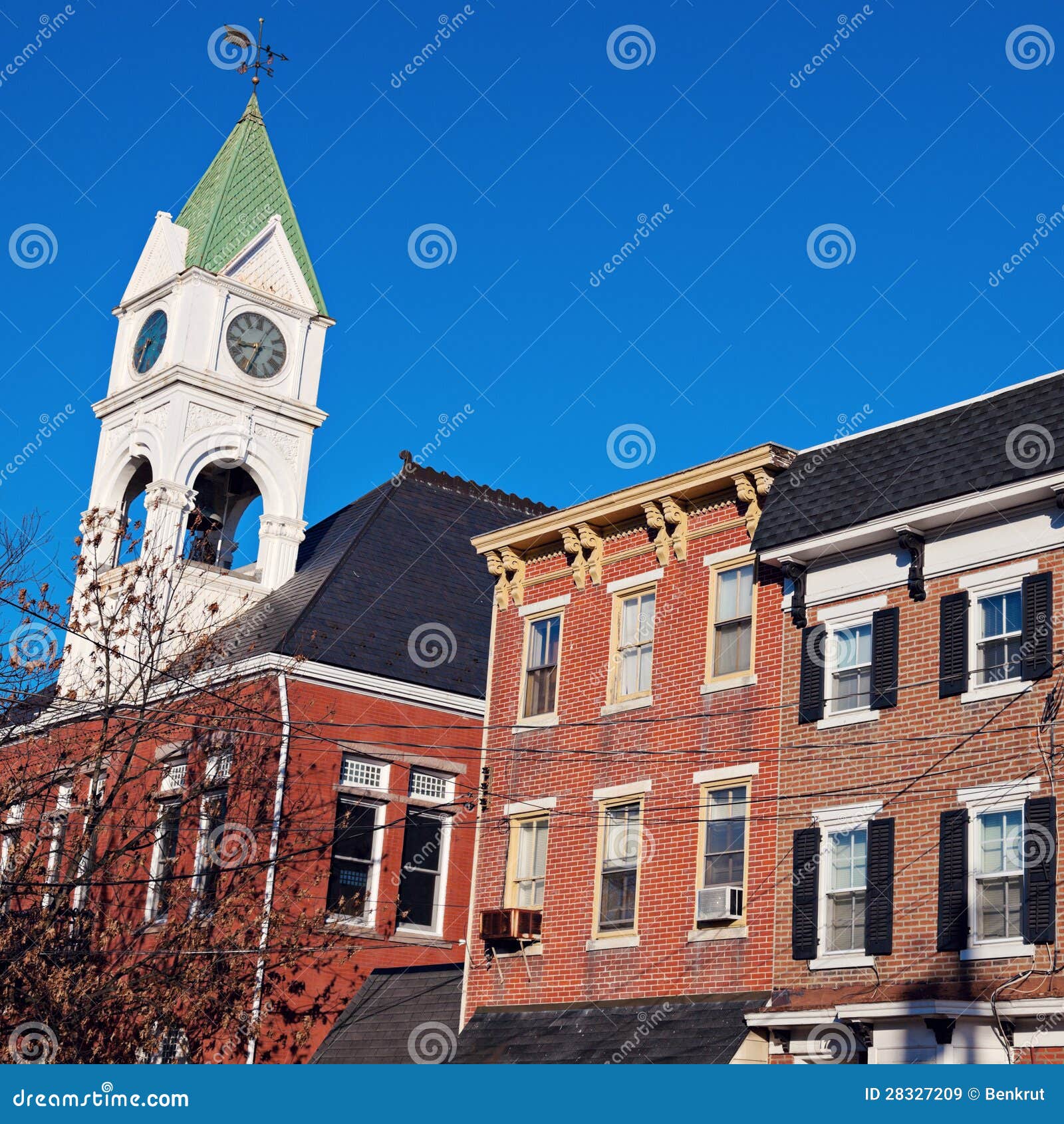 Architecture of Trenton stock image. Image of blue, urban - 28327209