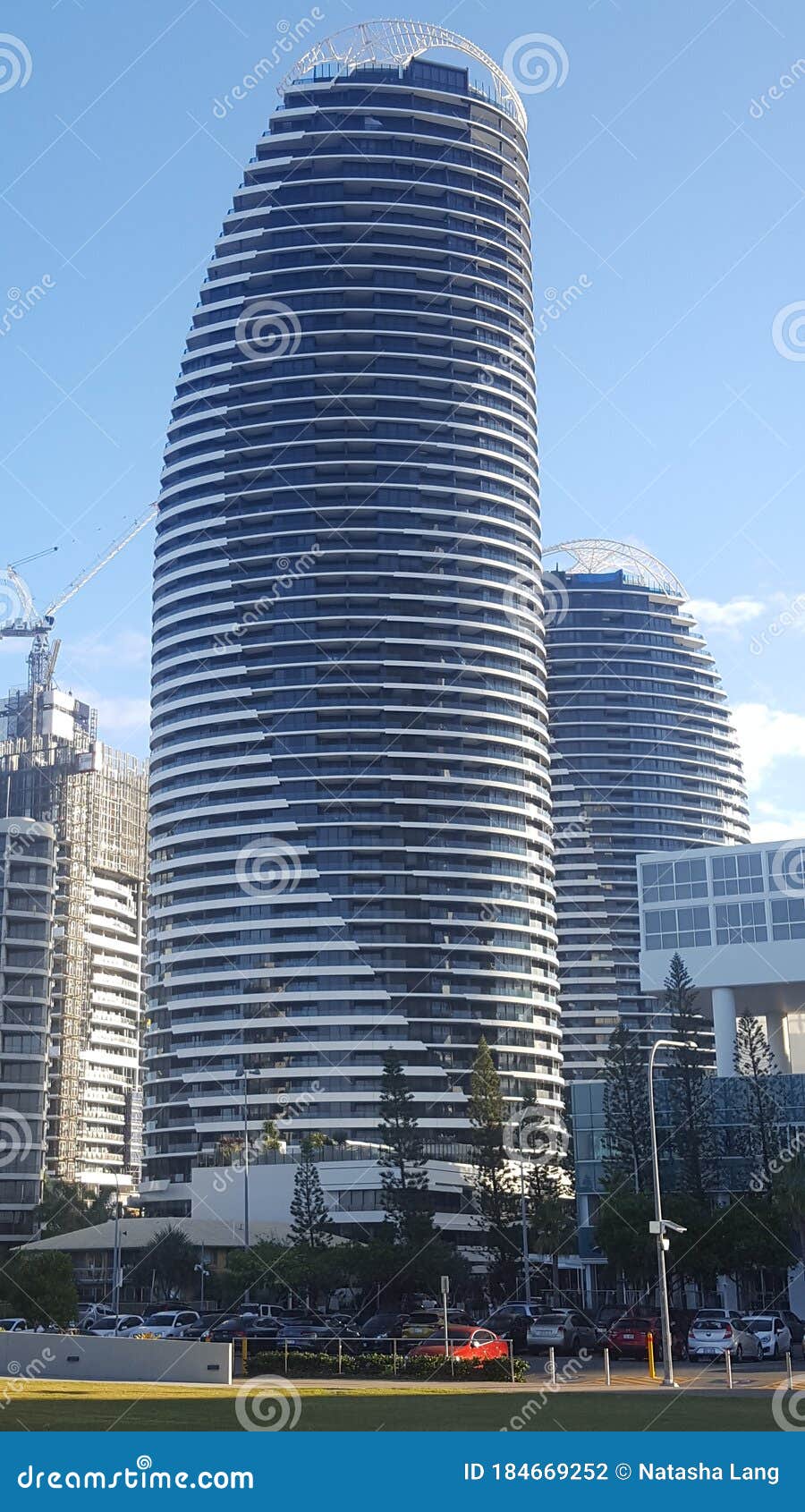 Uniquely Designed Te Rewa Rewa Pedestrian Bridge In New Zealand Stock ...