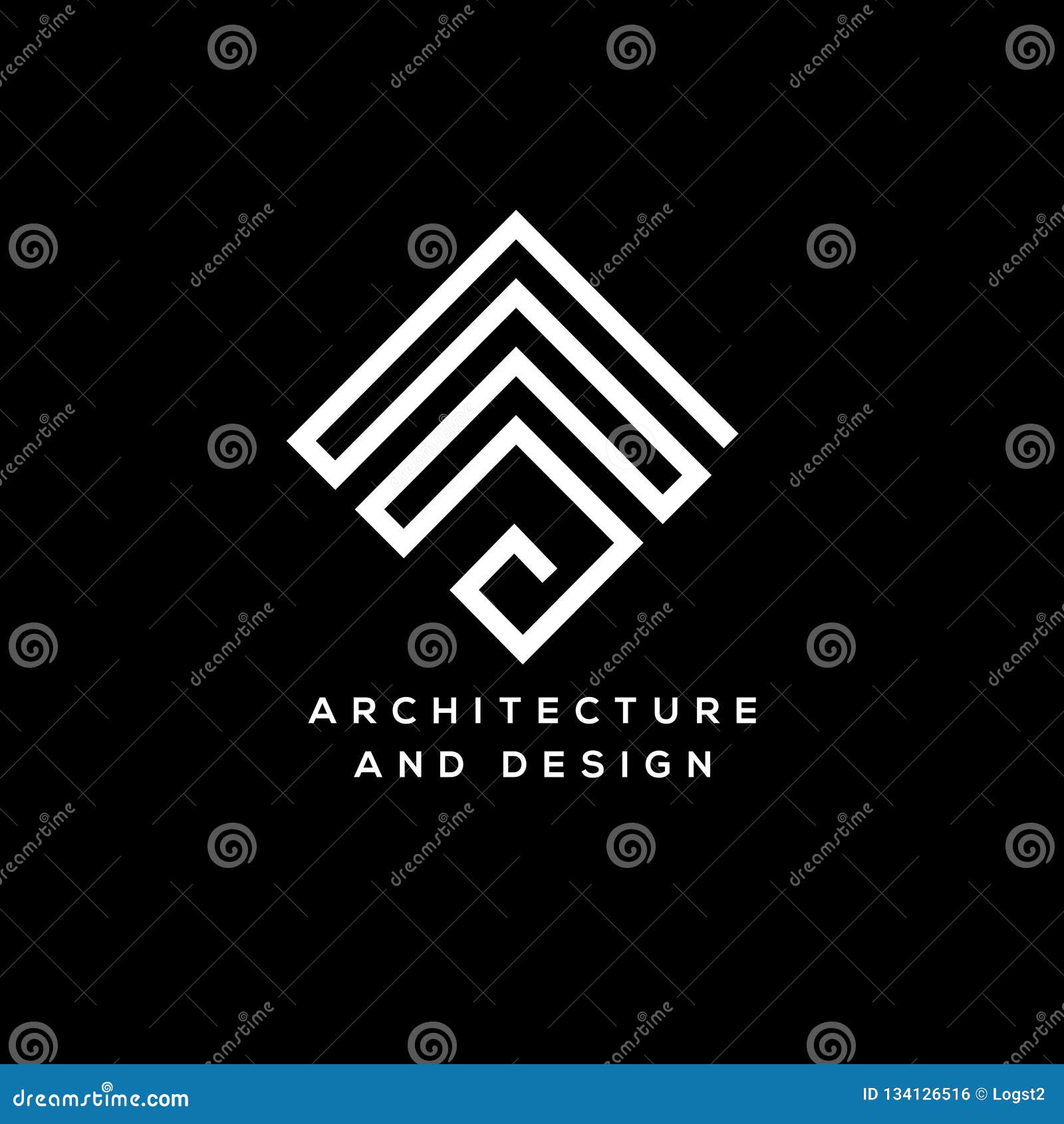 Architecture Vector Logo. Design Vector Logo. Interiors Vector Logo ...