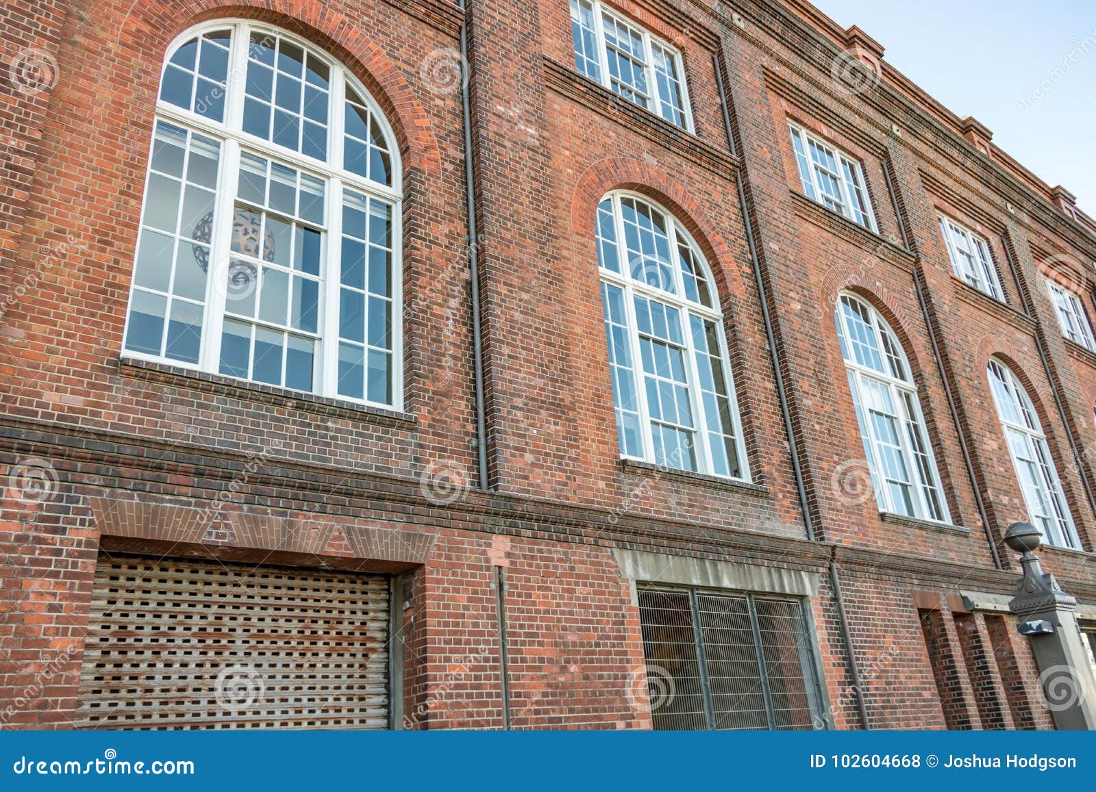 Architecture Victorienne De Brique Rouge Photo stock - Image du ...