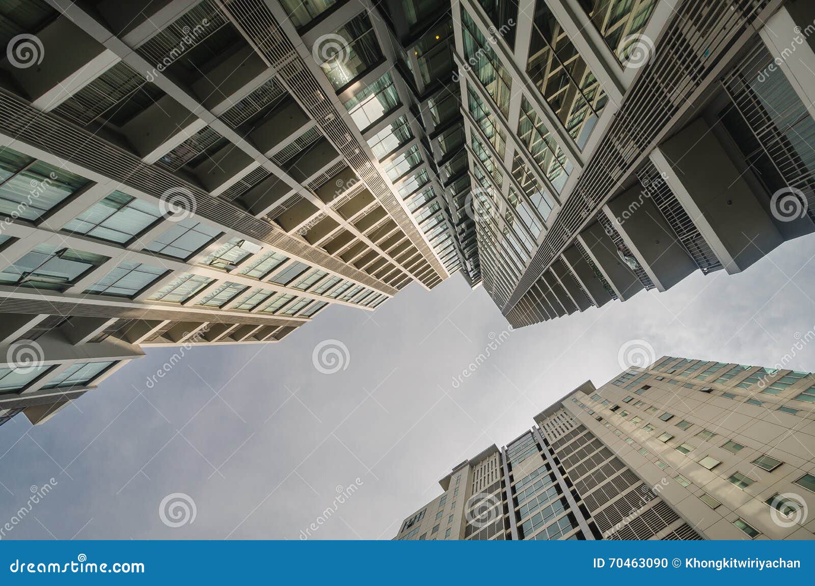 Architecture View of High Rise Building Stock Photo - Image of ...
