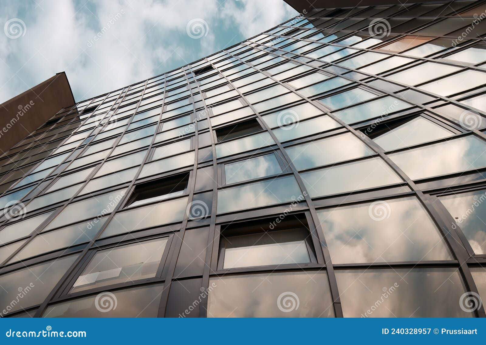Architecture, Visual Wave on the Building Stock Image - Image of ...
