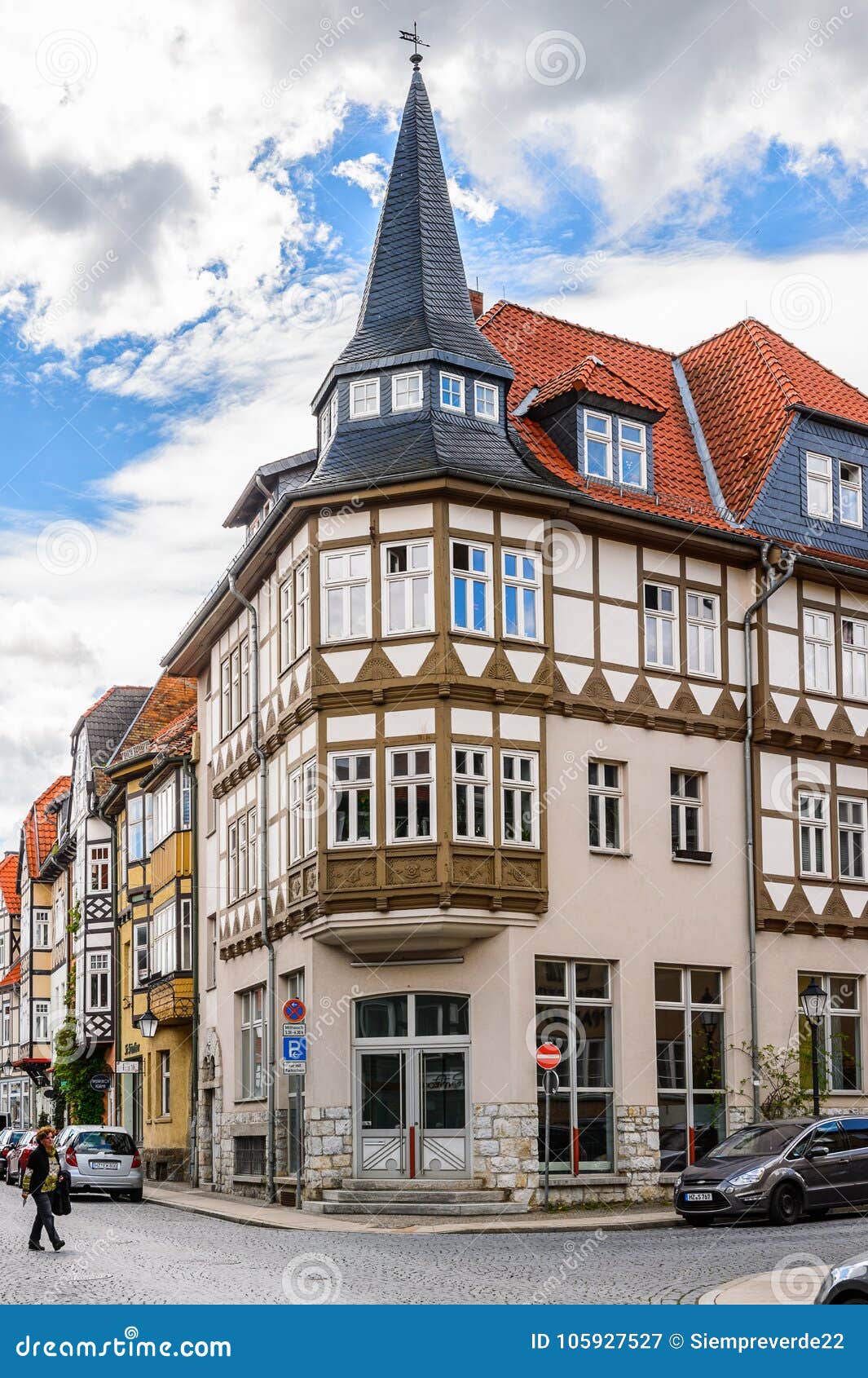 Architecture in Wernigerode, Germany Editorial Photography - Image of ...