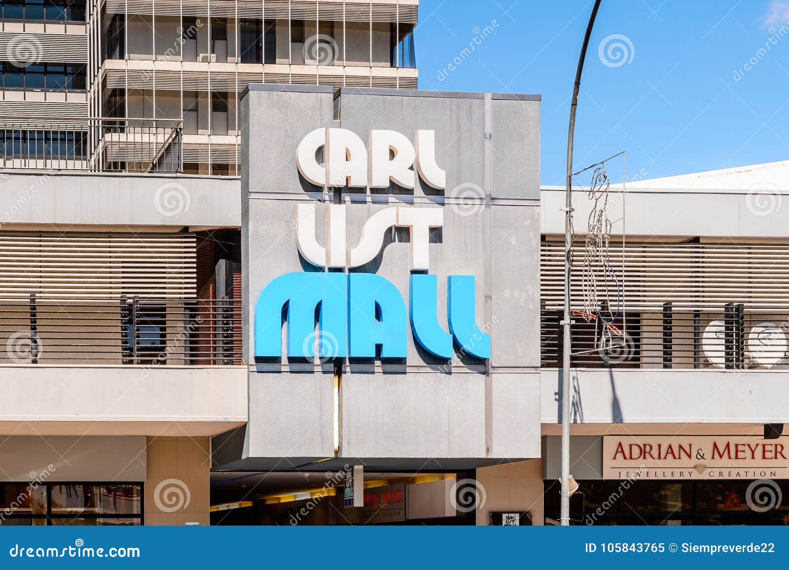 Architecture of Windhoek, Namibia Editorial Image - Image of park ...