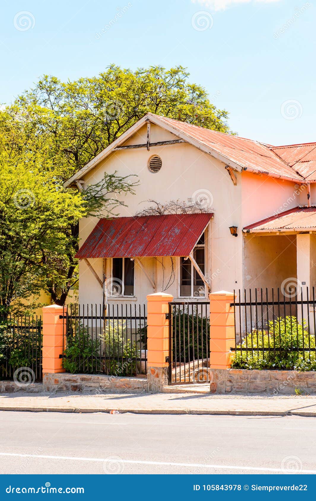 Architecture of Windhoek, Namibia Stock Photo - Image of construction ...