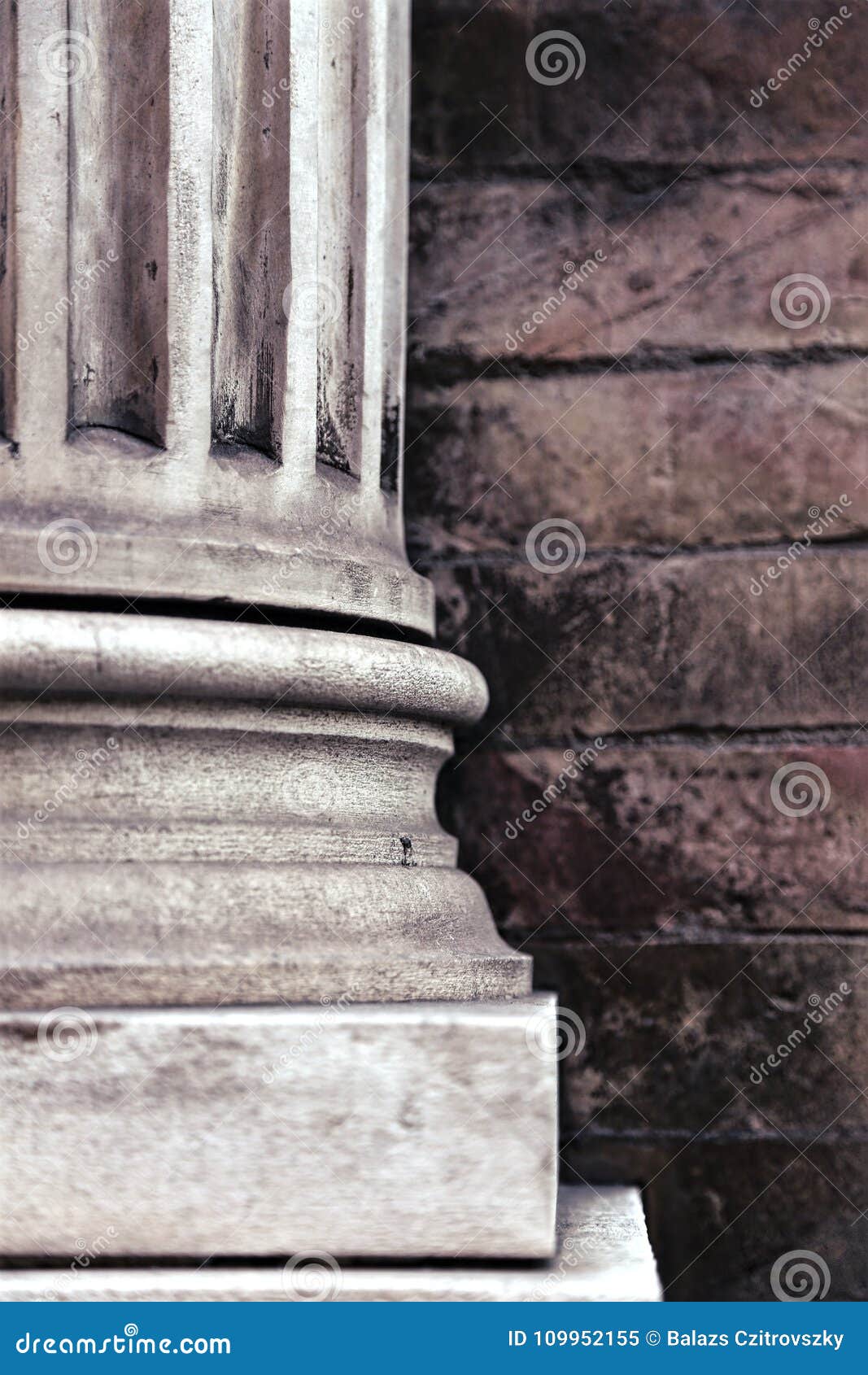 Pillar closeup stock image. Image of architecture, ancient - 109952155