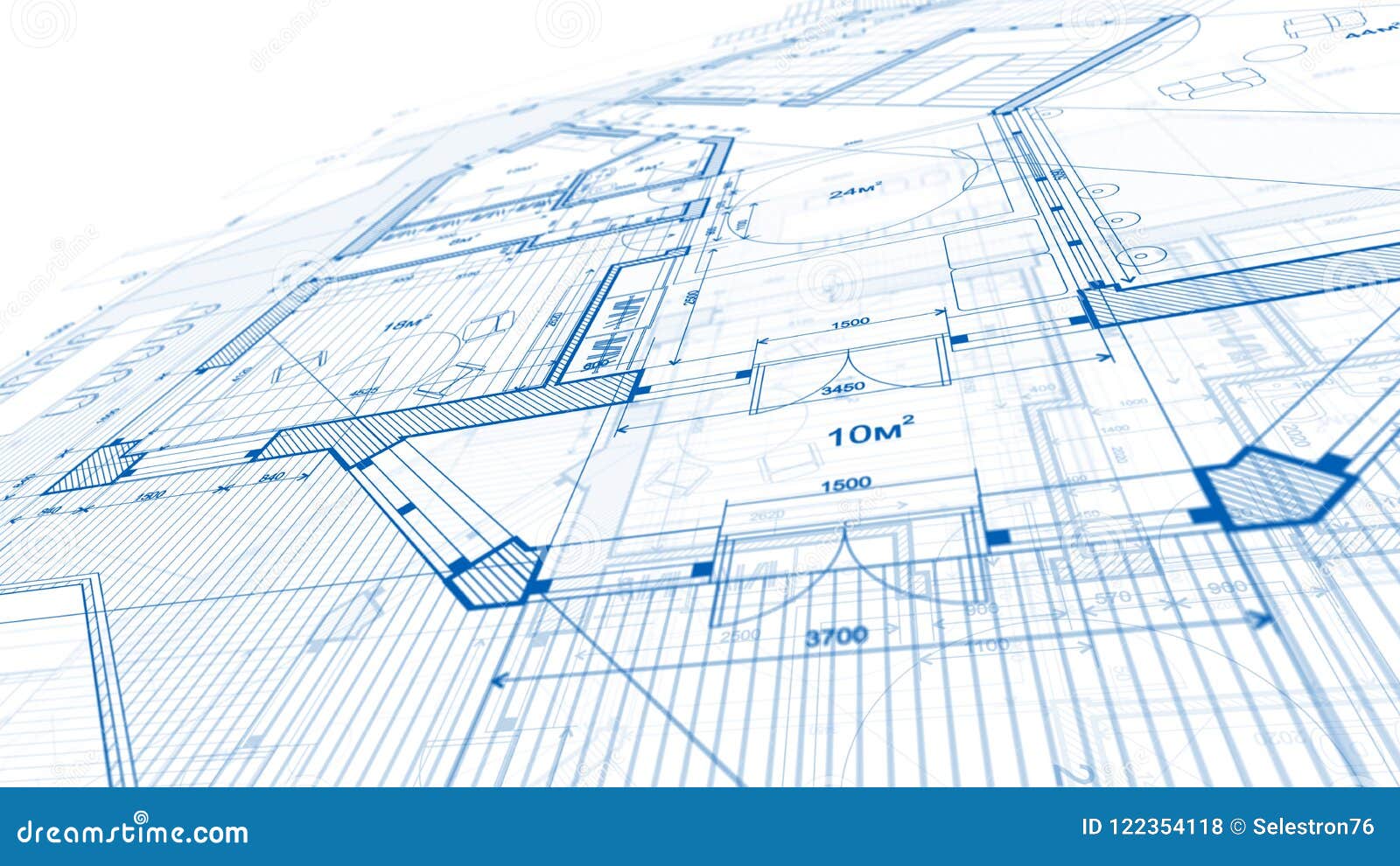 Architekturdesign: Planplan - Illustration Eines Planes Stockfoto ...