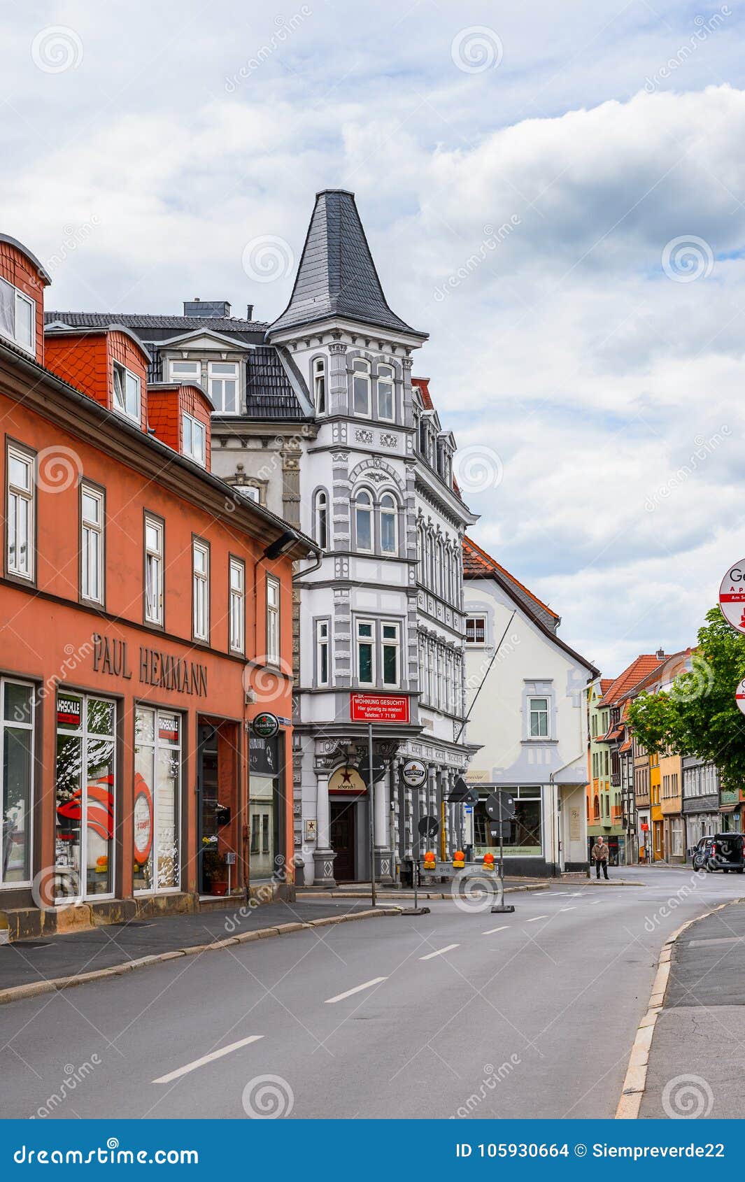 Architettura Di Eisenach, Turingia, Germania Immagine Stock Editoriale ...