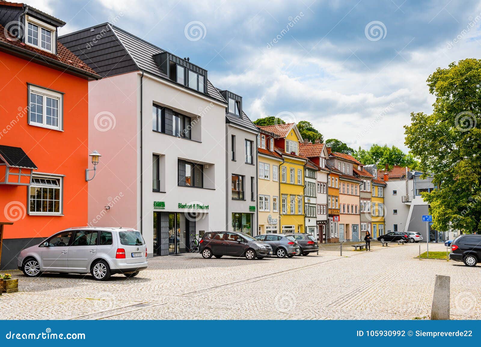 Architettura Di Eisenach, Turingia, Germania Fotografia Editoriale ...