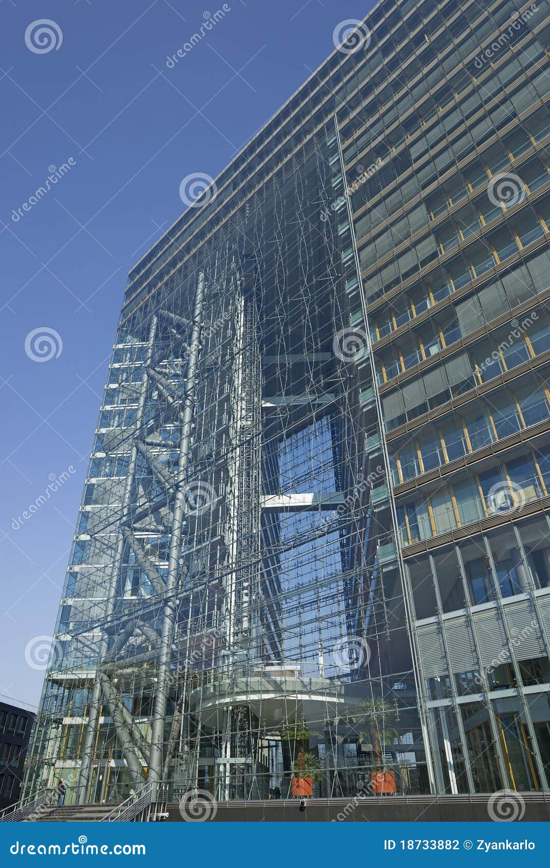 Architettura Moderna a Dusseldorf in Germania Fotografia Stock ...