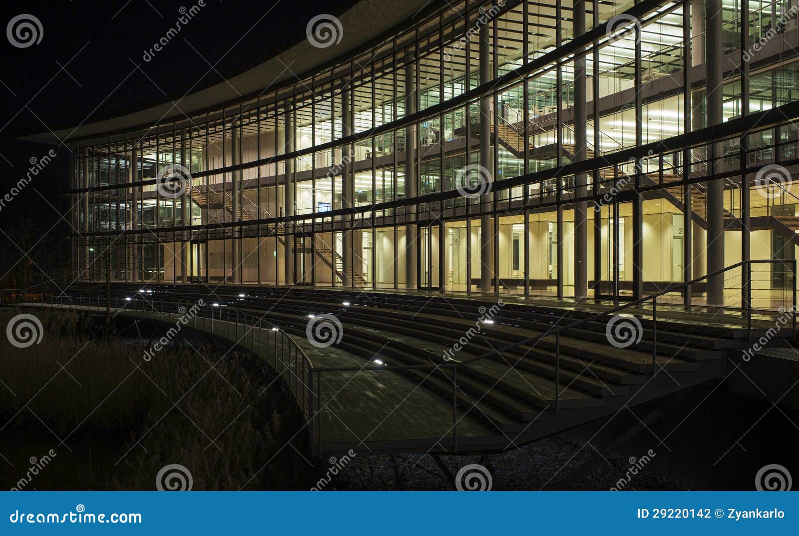 Architettura Moderna a Dusseldorf in Germania a Ni Fotografia Stock ...