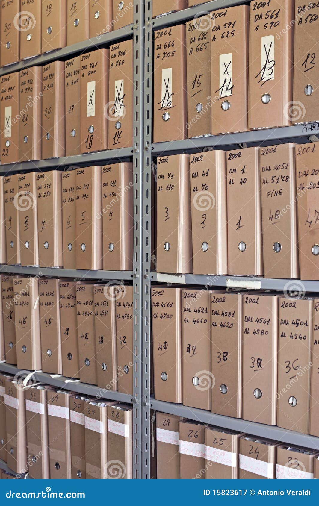 Archive stock image. Image of archivist, folders, files - 15823617