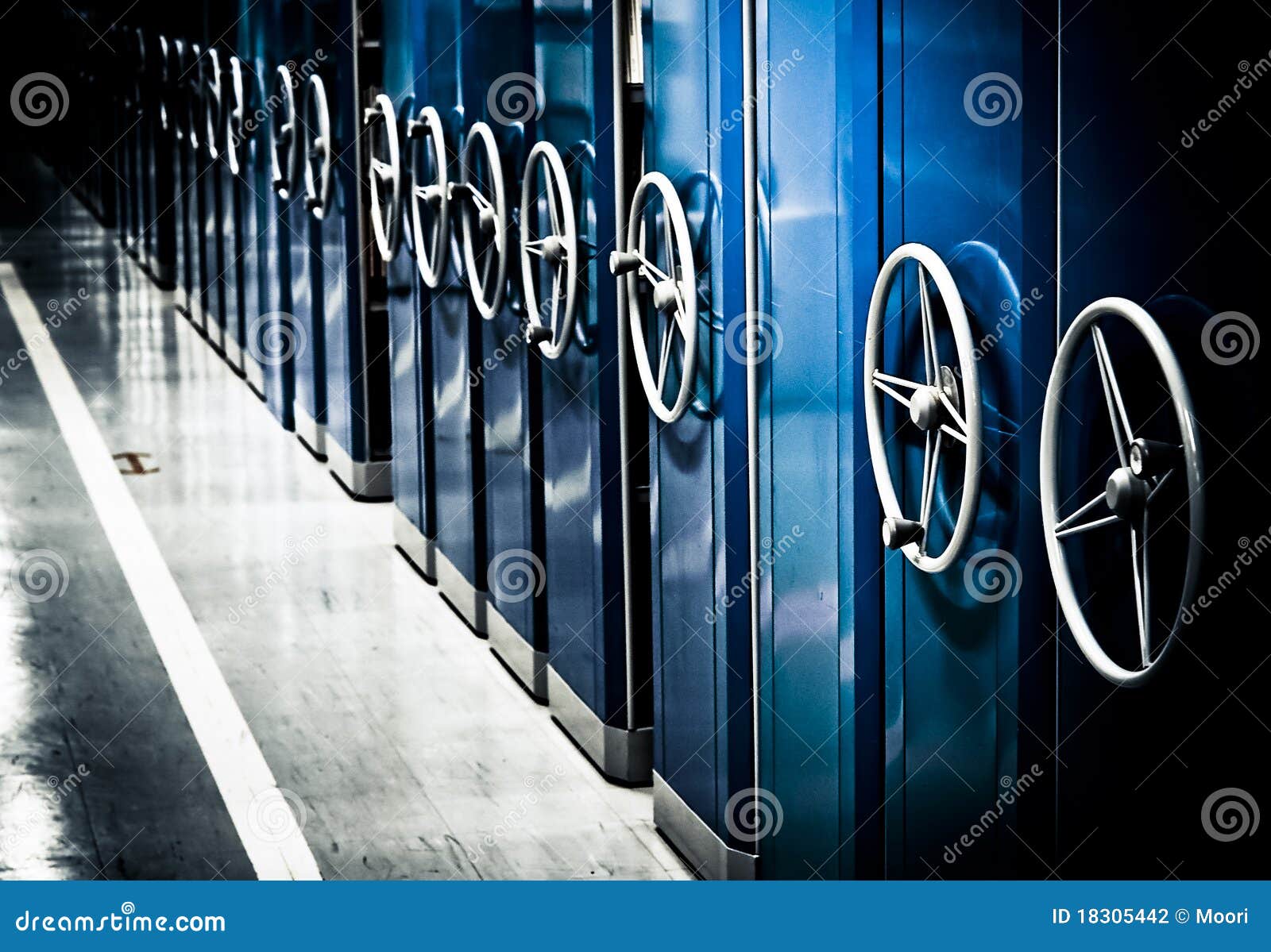 Archive stock photo. Image of shelf, stored, archives - 18305442