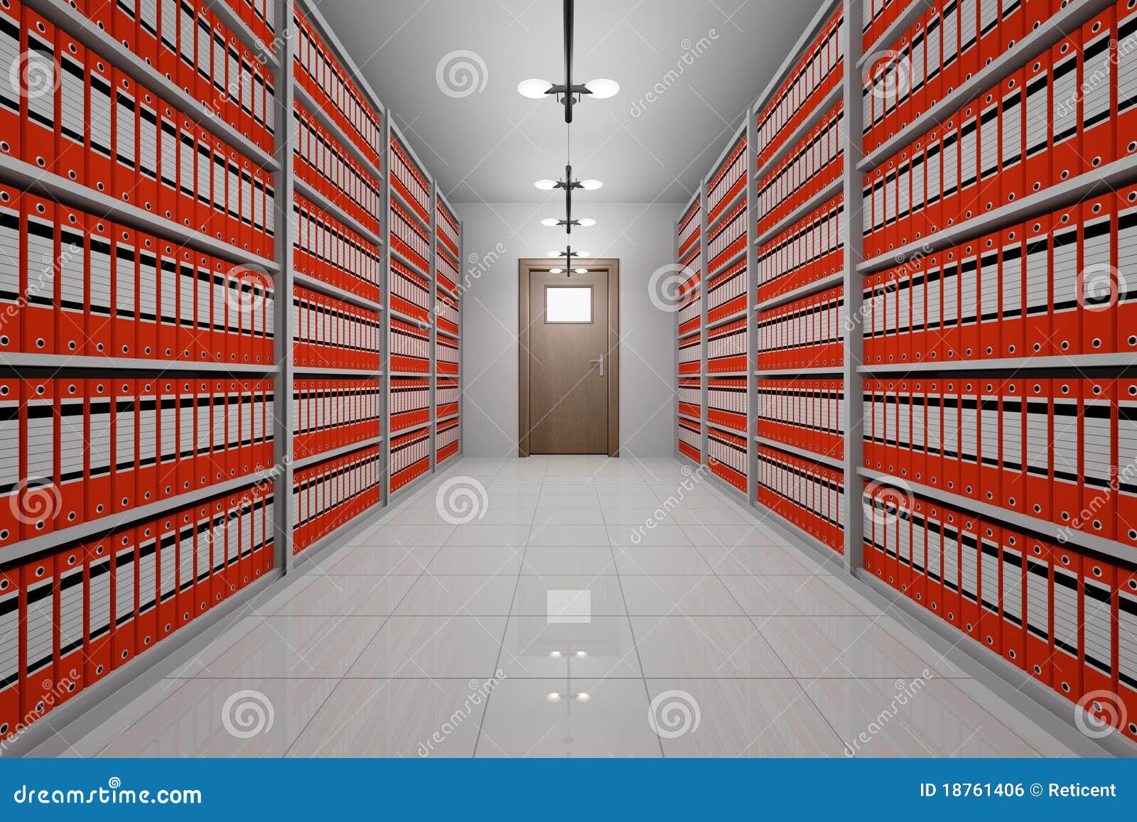 Archive stock illustration. Illustration of archives - 18761406