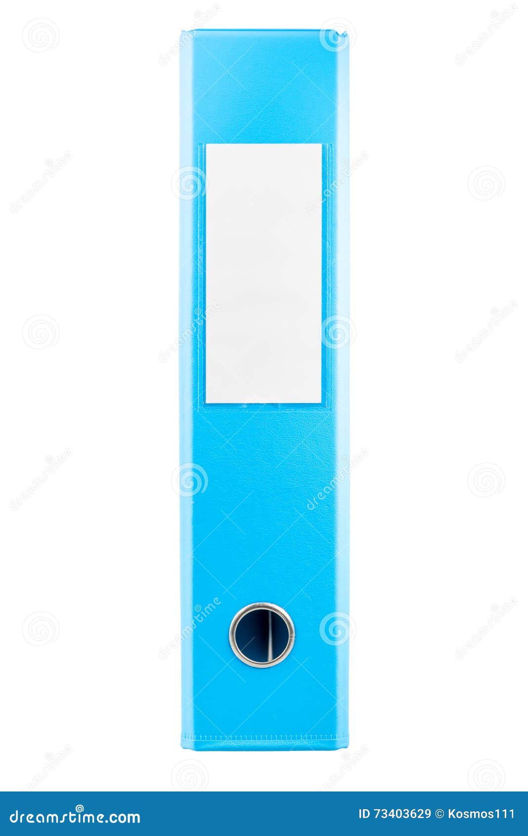 Archive Blue Folder for Papers with Place for Inscription Stock Image ...