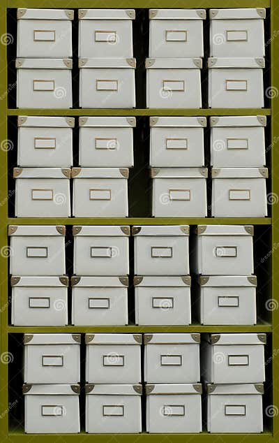 Archive boxes stock photo. Image of records, cabinet, file - 2197054
