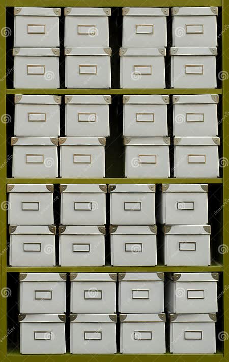 Archive boxes stock photo. Image of records, cabinet, file - 2197054